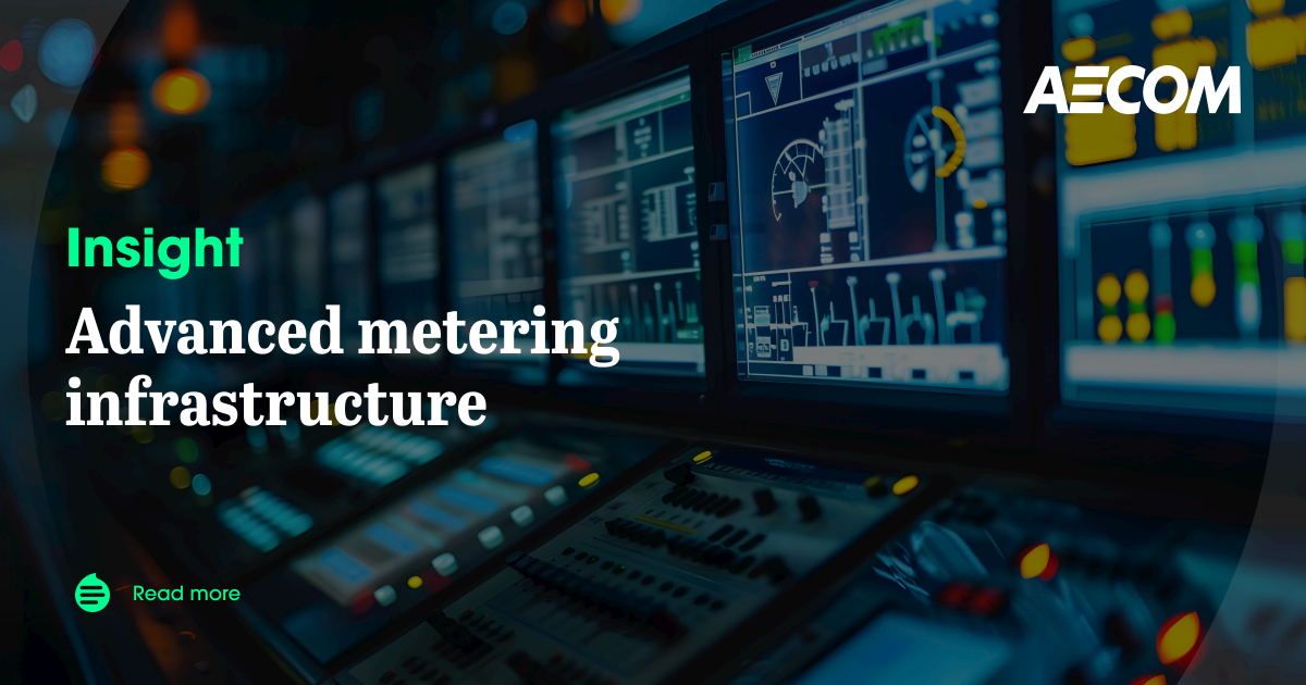 Advanced metering infrastructure | AECOM Insights
